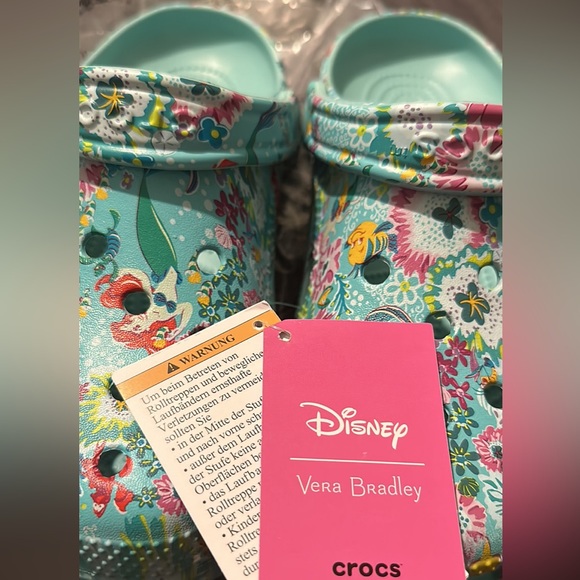 CROCS | Shoes | Vera Bradley X Disney Little Mermaid Crocs | Poshmark